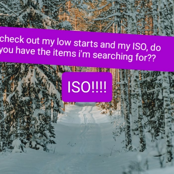 no brand | Other | Low Starts And Iso Show Now 73am Est | Poshmark